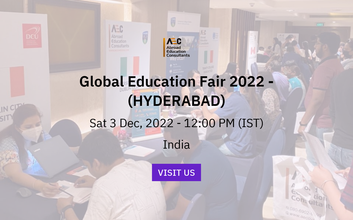 Global Education Fair 2022 - (HYDERABAD) Global Education Fair 2022 - (HYDERABAD)